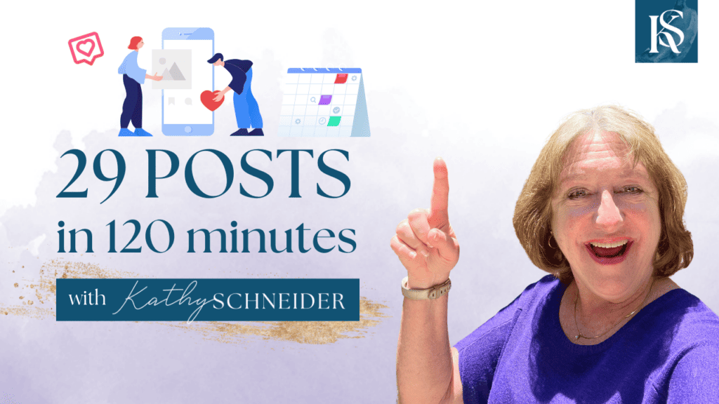 Turning 1 Piece Of Content Into 29 | My Content Strategy - Kathy Schneider