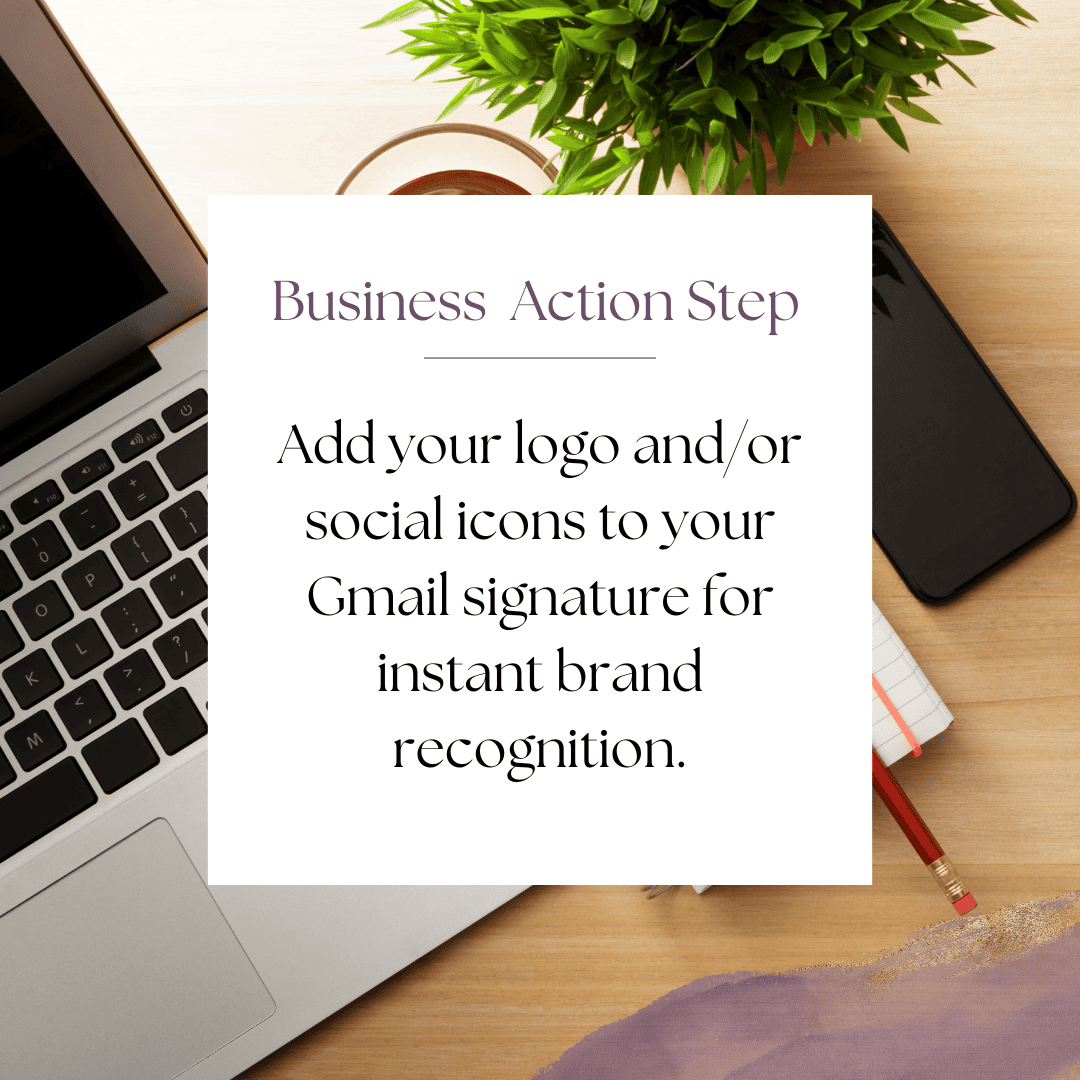 Add Images & Links to Your Gmail Signature (Step-by-Step) - Kathy Schneider